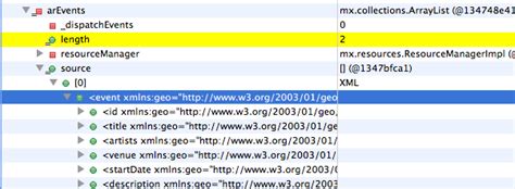 Actionscript 3 Loop Over Array With Xml Values Stack Overflow