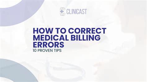 Best Ways For How To Correct Medical Billing Errors