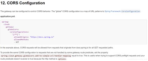 springcloud gateway跨域cors问题解决方案 springgateway cors错误 csdn博客