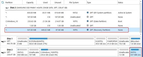 Increase The Size Of Efi System Partition Reserved Partition And