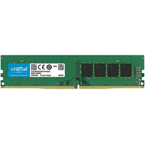 Crucial GB DDR MHz UDIMM Desktop RAM Startech Store