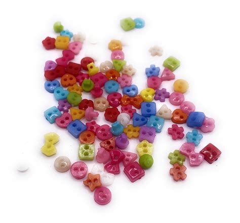 Tiny Buttons 6mm Micro Mini Buttons Plastic Buttons For Etsy