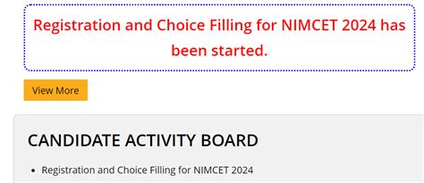 NIMCET Counseling 2024 Registration Last Date Tomorrow Direct Link Here