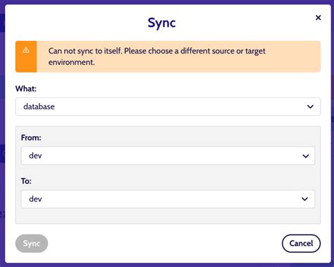 Sync Database Or Files Between Environments Of A Project Dropsolid