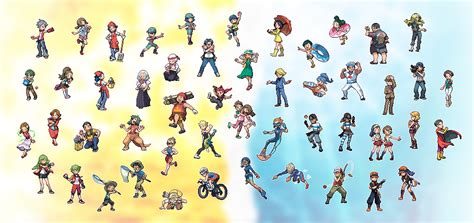 Sprite Trainer Class Sprites Gen6 8 Estilo Dppt Whack A Hack Foro