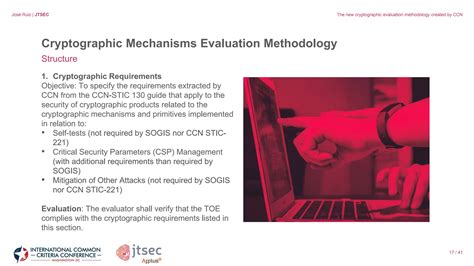 Iccc23 The New Cryptographic Evaluation Methodology Created By Ccn Pptx