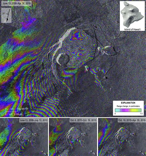 Terrasar X Interferograms From Descending Track 24 White Box In Download Scientific Diagram