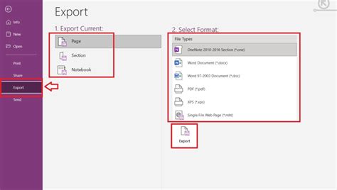 How To Export Onenote Easy Guide PresentationSkills Me