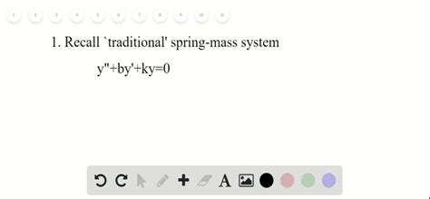 solved the given differential equation is a model of a damped nonlinear