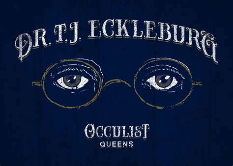 Dr Eckleburgs Eyes Great Gatsby At Lynn Craig Blog