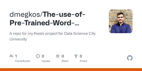 Github Dmegkosthe Use Of Pre Trained Word Embeddings In Automatic