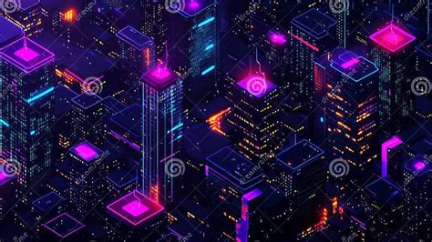 Gegevensverwerking Big Data Computing Flow Digital Science Lab Data Center Server Room Concept