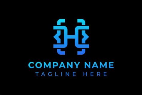 Letter H Coding Logo Graphic By Prayogack · Creative Fabrica
