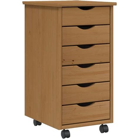 Hokku Designs Jennarae 6 Drawer Storage Drawer Wayfair