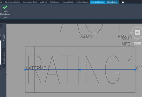 To Test The Symbol Builder Is Working In AutoCAD Electrical