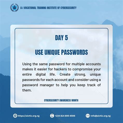 A I Vocational Training Institute Of Cybersecurity On Linkedin Passwordsecurity Onlinesafety