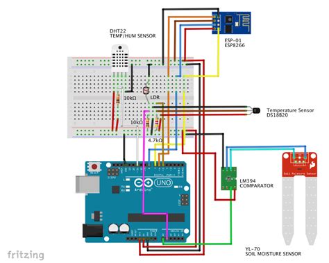 Iot Made Easy With Uno Esp 01 Thingspeak And Mit App Inventor 17