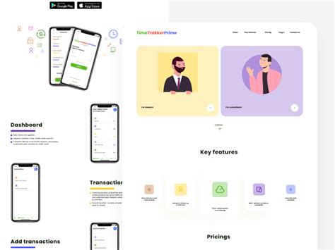 Professional And Minimal Landing Page UI UX Design Upwork