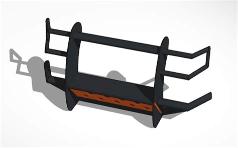 3d Design Front Bumper Tinkercad