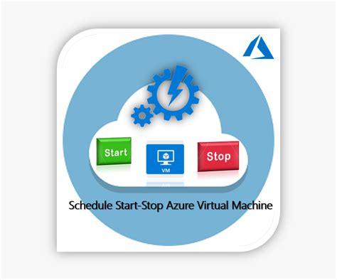 Schedule Start Stop Azure Virtual Machine Emblem Hd Png Download