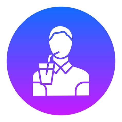 Premium Vector Drinking Vector Illustration