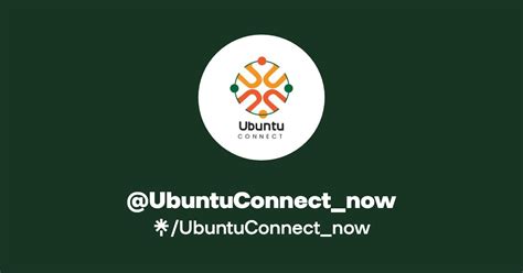 UbuntuConnect Now Facebook Linktree