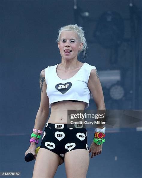 Yolandi Visser Of Die Antwoord Performs In Concert During The Austin