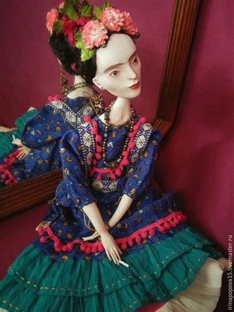 Frida Doll | Фрида кало, Кало, Куклы ручной работы
