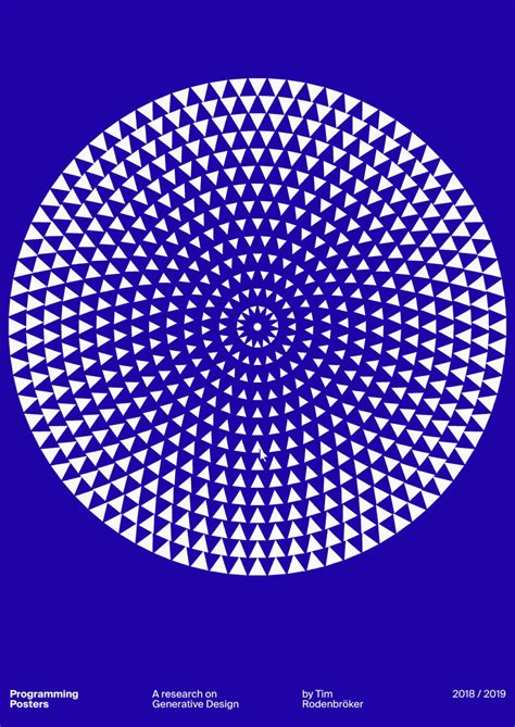 Programming Posters • Tim Rodenbröker Creative Coding