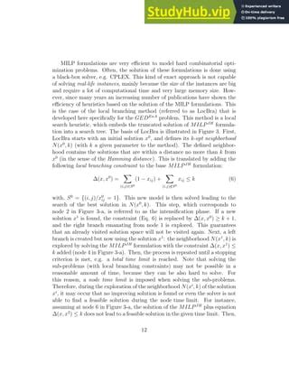 A Local Branching Heuristic For Solving A Graph Edit Distance Problem PDF