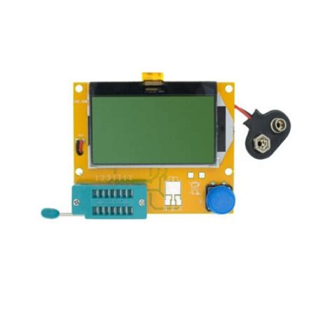 Lcr T4 Lcd Graphical Transistor Tester Resistance Capacitance Esr Scr Meter