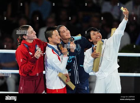 Chinese Mainland Hong Kong Macau And Taiwan Out Chinese Boxer Wu Yu Wins Gold In Boxing