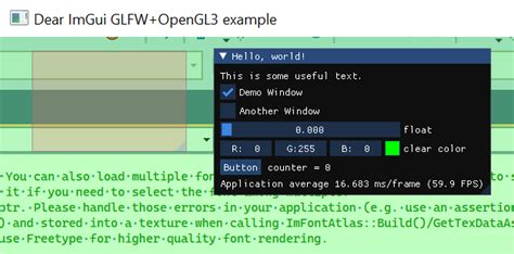 Setting Background Alpha For Specific Viewports In Glfw Solved · Issue 6558 · Ocornutimgui