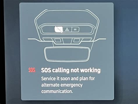Anyone Have An Sos Calling Not Working Issue Rivian Forum R1t
