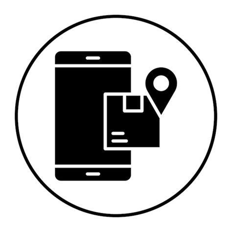 Premium Vector Mobile Shipment Tracking Vector Illustration