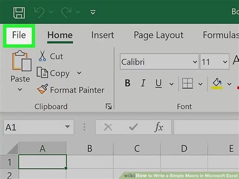 How To Write A Simple Macro In Microsoft Excel Excel Excel Macros