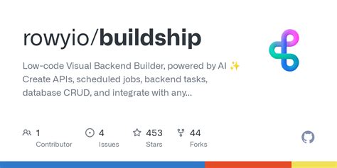 Github Rowyiobuildship Low Code Visual Backend Builder Powered By Ai Create Apis Scheduled