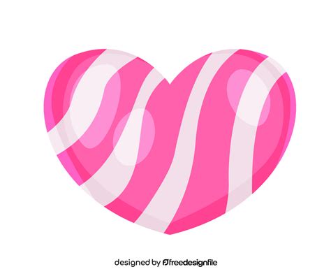 Heart Shaped Candy Clipart Free Download