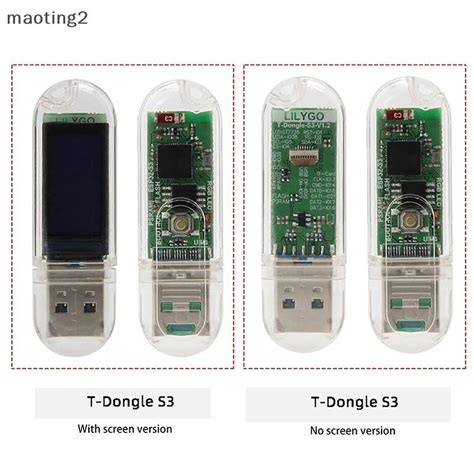 [maoytinghot] T Dongle S3 Esp32 S3 บอร์ดพัฒนาพร้อมหน้าจอ Dongle 0 96 นิ้ว St7735 จอแสดงผล Lcd
