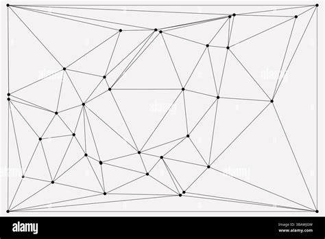 Global Network Connection Background For Banner Design Abstract Line