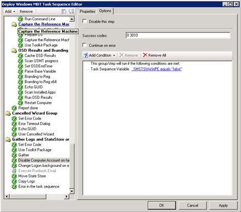 Prevent Use Of Computers Which Failed During OSD CCMEXEC COM Enterprise Mobility