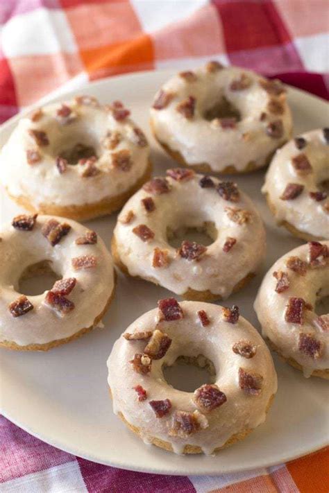 Maple Bacon Donuts Cake N Knife