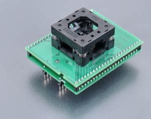 DIL48 QFN40 2 02 ZIF FL 1 Programming Programmer Adapter Socket Converter Package QFN40 Elnec