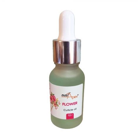 Масло для кутикулы NailApex с пипеткой FLOWER, 12г - купить по цене 90. ...