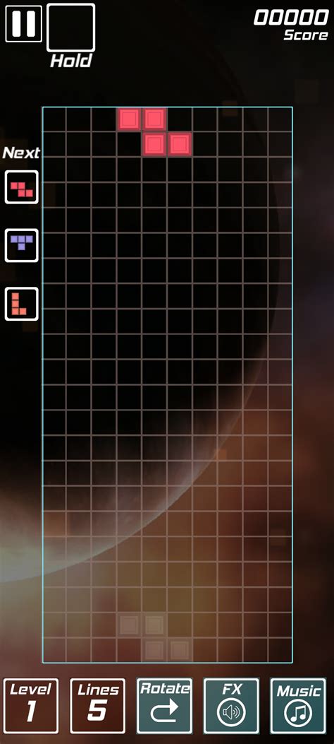 Tetris Clone By DuckPondGames