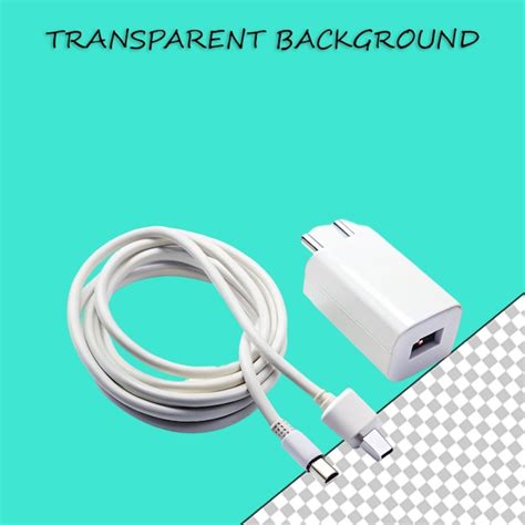 Premium PSD Cable Connectors Transparent Set