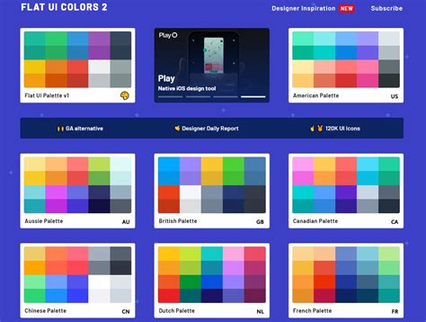 Flat UI Colors Color Tools Sites Like Flatuicolors Com
