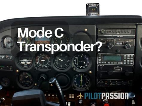 How To Tell If Aircraft Has Mode C Transponder Important