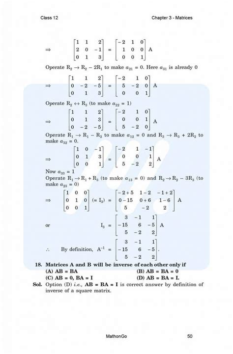 Ncert Solutions For Class 12 Maths Chapter 3 Exercise 3 4 Mathongo