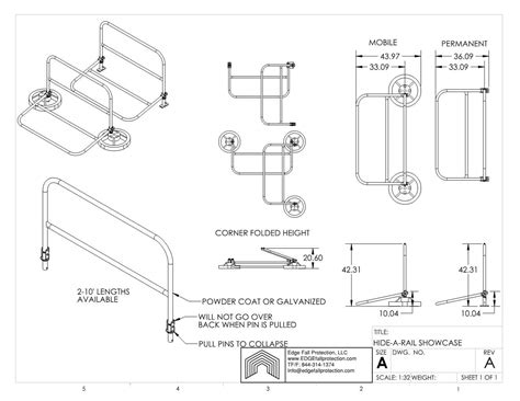 Removable Guard Rail Details Removable Safety Handrail Extension